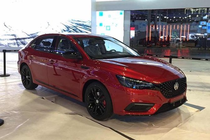 MG6 2019 ใหม่ พร้อมชุดแต่งสุดเข้มเผยโฉมที่งาน Auto Shanghai 2019