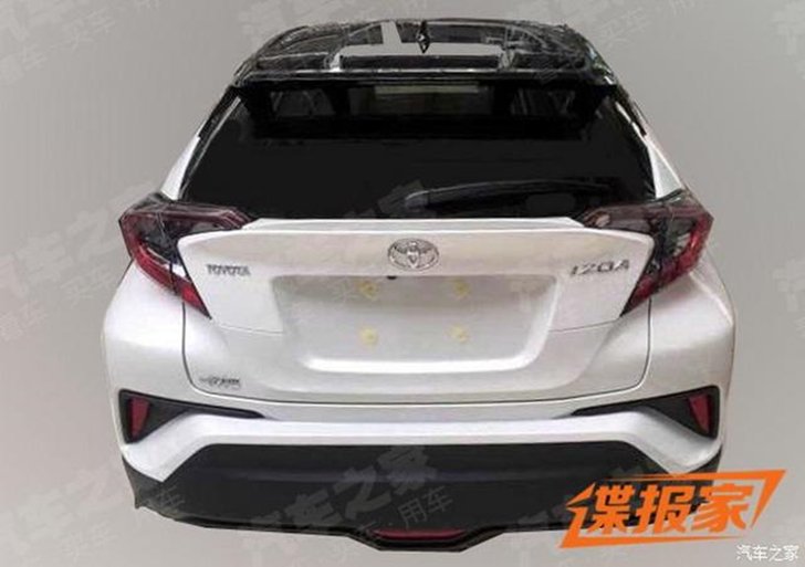Toyota IZOA 2018 ฝาแฝด C-HR ปรากฏภาพหลุดที่ประเทศจีน