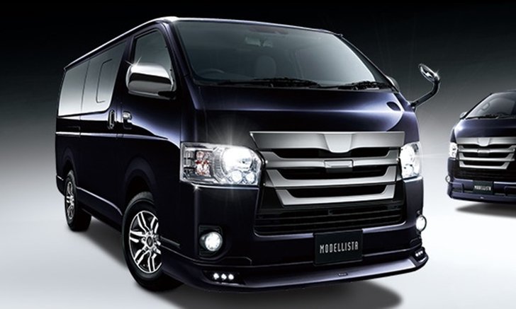 Toyota Hiace Dark Prime II 2018 เพิ่มชุดแต่ง Modellista เสริมความหล่อ ...