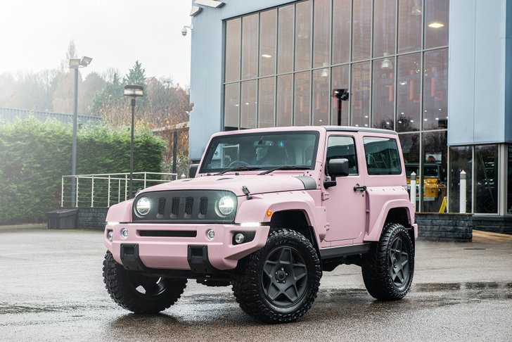 ให้มันเป็นสีชมพู! Pink Jeep Wrangler RHD จากฝีมือการรังสรรค์ของ Kahn Design