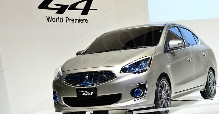 แกลเลอรีรูปภาพ Mitsubishi G4 concept คันนี้เลยว่าที่ อีโค่คาร์ 4 ประตู ...