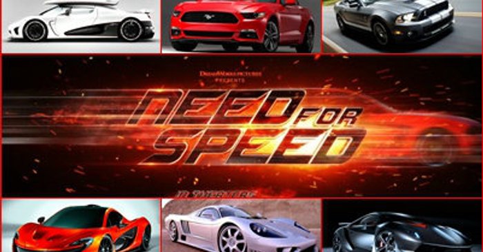 รวม 13 ซุปเปอร์คาร์จากหนัง 'Need For Speed'