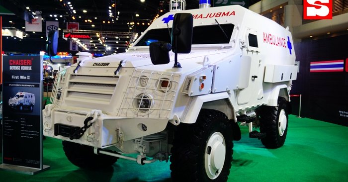 รวมรูปภาพของ Chaiseri First Win AFV รถหุ้มเกราะสัญชาติไทยเผยโฉมที่งาน ...