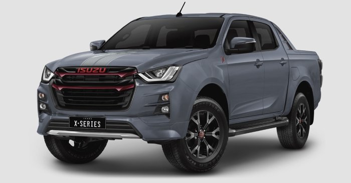 รวมรูปภาพของ Isuzu D-Max X-Series 2023 ใหม่ เพิ่มสีเทา Islay Gray ...
