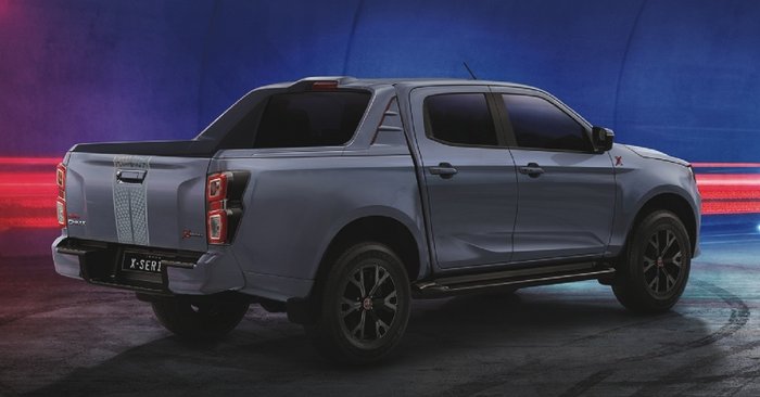รวมรูปภาพของ Isuzu D-Max X-Series 2023 ใหม่ เพิ่มสีเทา Islay Gray ...