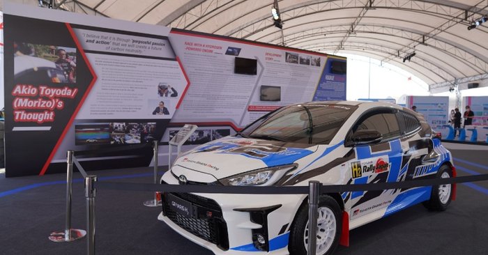 รวมรูปภาพของ “ROOKIE Racing” ส่ง “GR Corolla H2” ขุมพลังไฮโดรเจนลงแข่ง Idemitsu 1500 Super ...