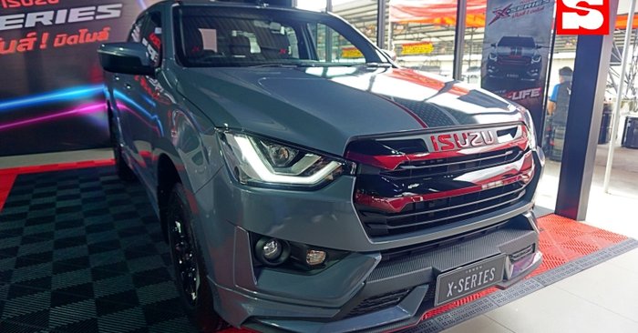 รวมรูปภาพของ ภาพคันจริง Isuzu D-Max X-Series สีเทานม Islay Grey Opaque ...