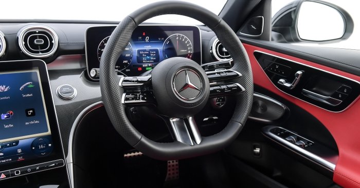 รวมรูปภาพของ Mercedes-Benz C350e AMG Dynamic (W206) ใหม่ วิ่งไฟฟ้าไกล ...