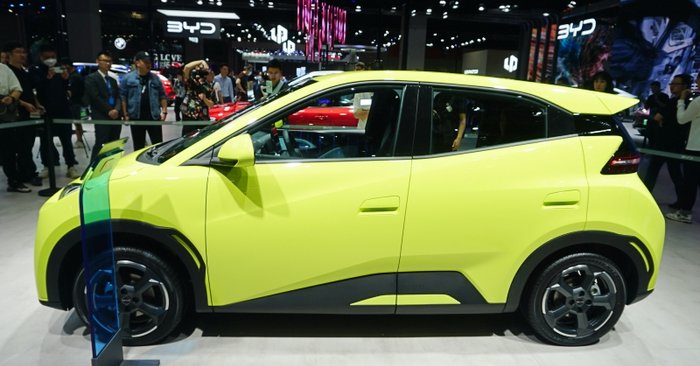 รวมรูปภาพของ ภาพคันจริง BYD Seagull ใหม่ รถไฟฟ้า A-segment ราคาเริ่ม 3. ...