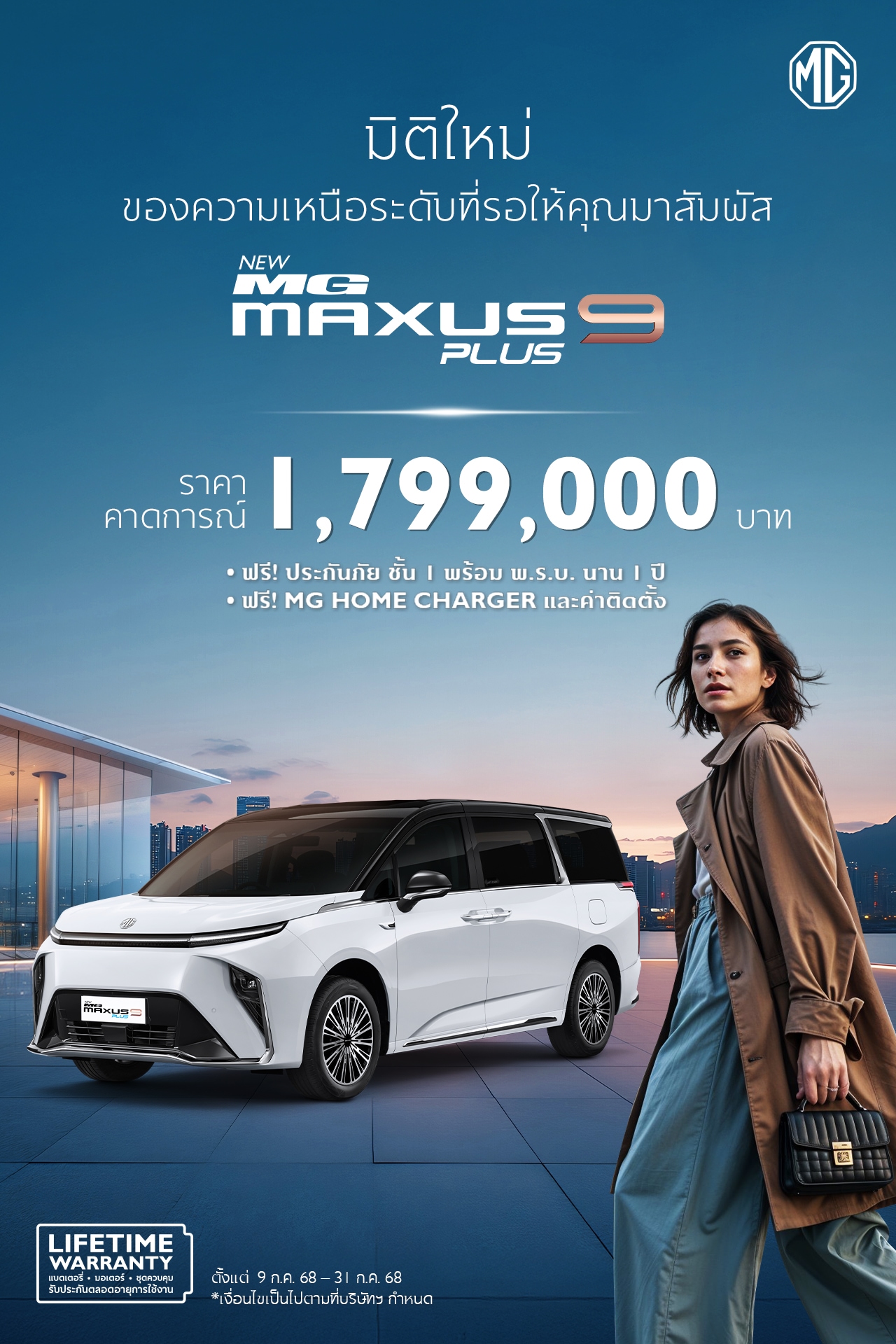 รวมรูปภาพของ เปิดตัว NEW MG MAXUS 9 PLUS ออปชันใหม่-ราคาเข้าถึงง่าย 1. ...