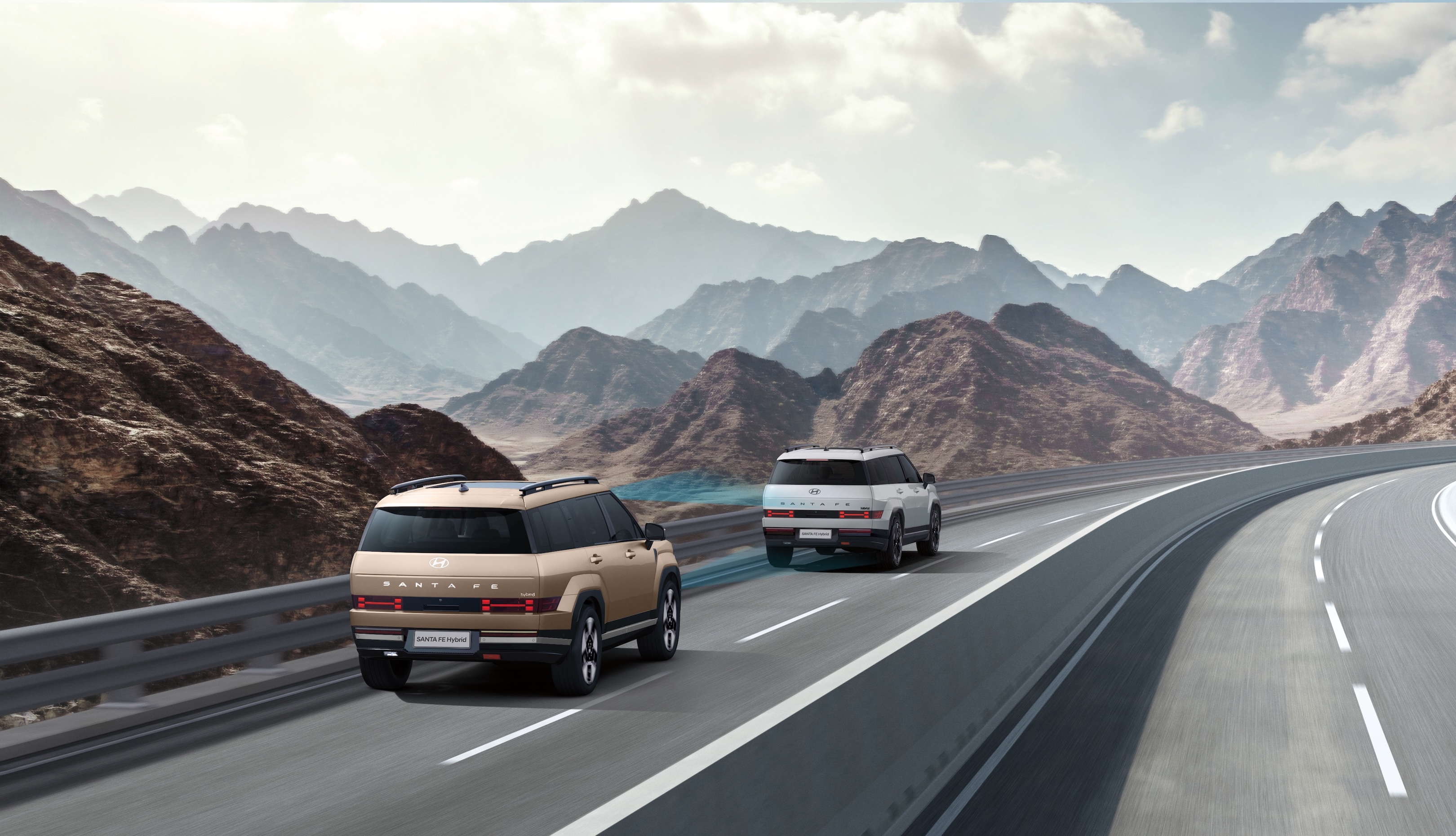 รวมรูปภาพของ พาชมคันจริง! All-New Hyundai SANTA FE Gen 5 พลิกโฉมดีไซน์ ...