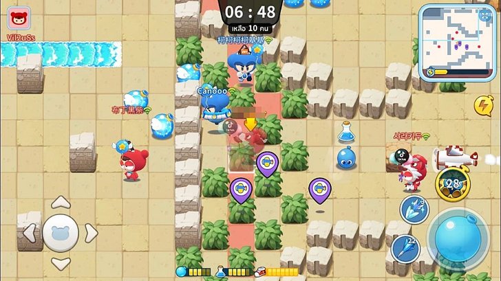 รีวิว BnB M ระเบิดน้ำสุดหรรษา กลับมาให้เล่นในมือถือรับหน้าร้อน