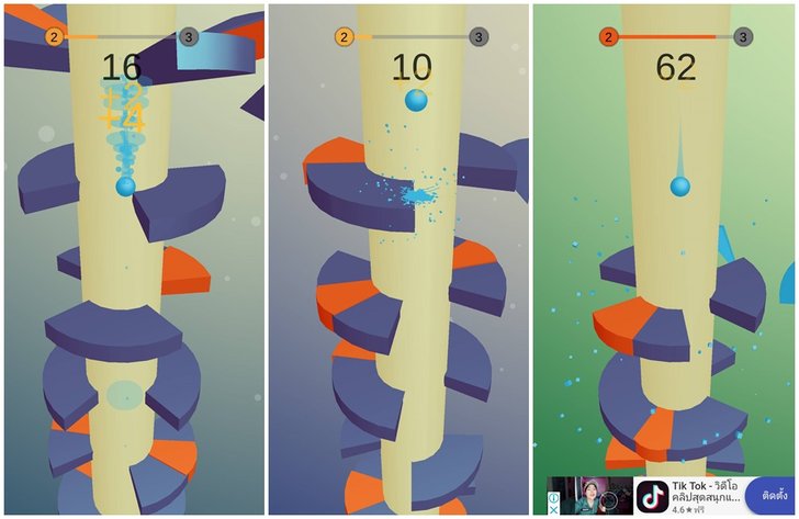 รีวิว Helix Jump ลูกบอลไต่หอคอย สนุกเพลินได้ทุกเพศทุกวัย