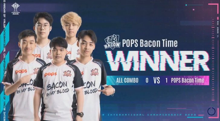 RoV สรุปการแข่งรอบ Group Stage : All Combo Vs POPS Becon Time