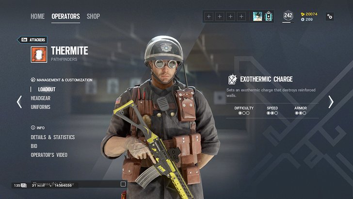 แนะนำโดยโปร R6S Operator : Thermite ตัวละครเจาะกำแพงเหล็กสุดเฟี้ยวจาก ...