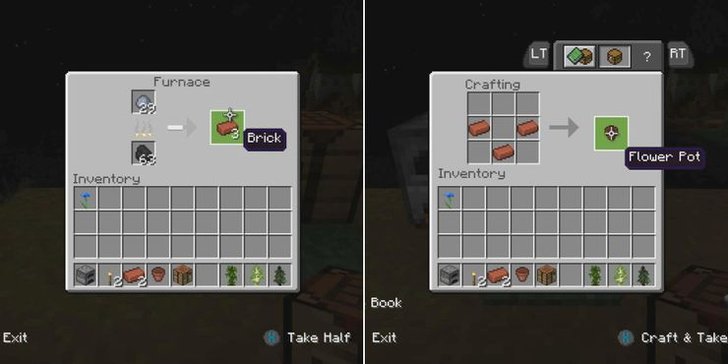 Minecraft สูตรสร้าง Flower Pot กระถางสำหรับเก็บพืชนานาพันธุ์ พร้อม MOD ...