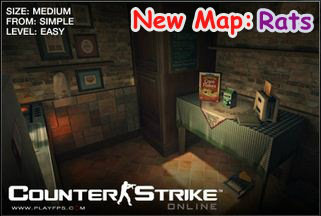 Counter Strike ONLINE เปิดตัว “Rats”แมพใหม่ล่าสุด