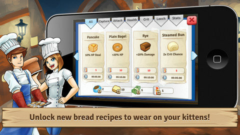 Bread Kittens เกมโปเกม่อนแมวเหมียวของชาว iOS