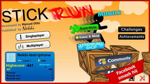 Stick Run โยกมาวิ่งใน iOS และ Android แล้ว