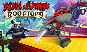 Ninjump Rooftops เกมส์นินจาไต่หลังคา