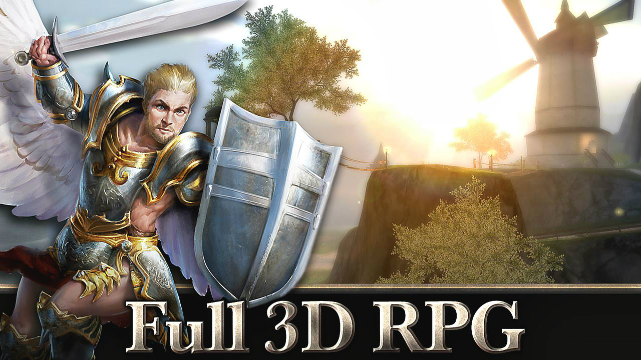 Angel Sword เกม 3D RPG เต็มรูปแบบสำหรับชาวมือถือ