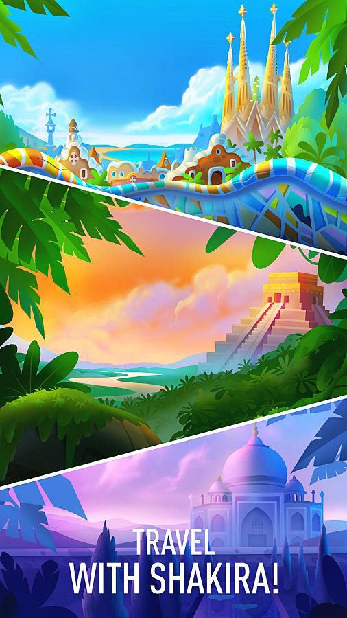 Love Rocks starring Shakira เกมเรียงเพชรใหม่จาก Rovio ที่ทำร่วมกับ ...