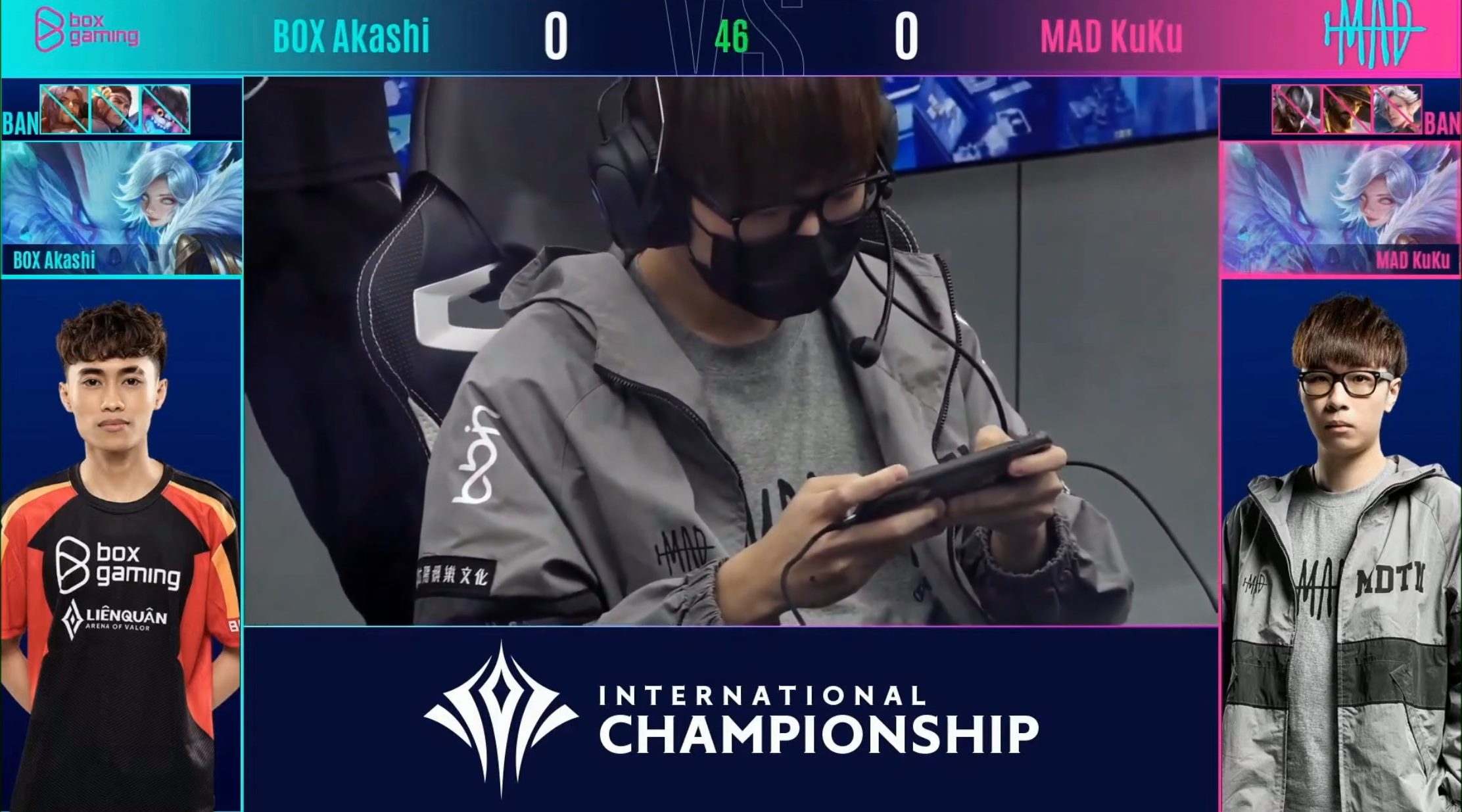 RoV Tournament 1 vs 1 Box : Akashi vs MAD : KuKu ไหนว่าเทพมาเจอกันหน่อย