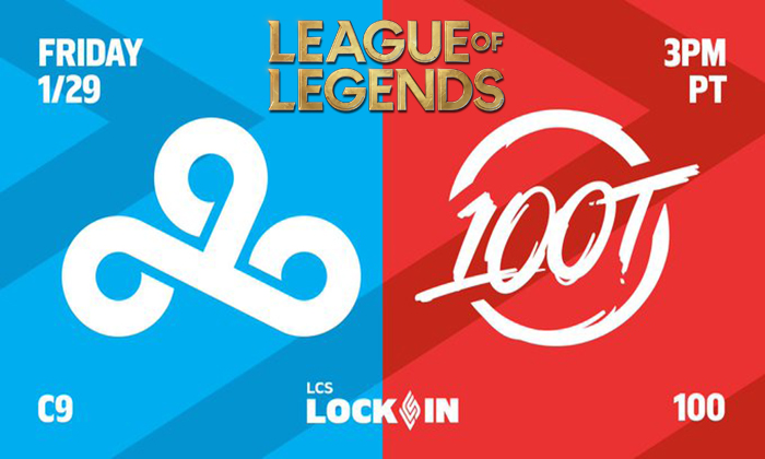 สรุปผลการแข่งขัน LOL LCS 2021 Lock In รอบ Semifinals 100⁠ VS C9