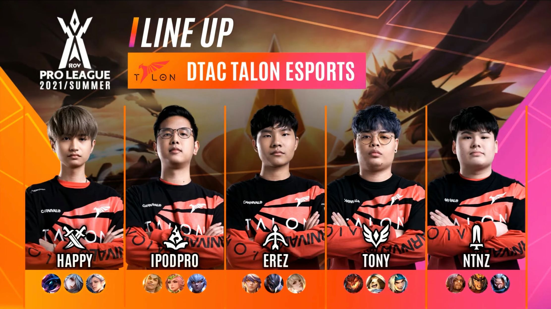 RoV รายงานผลเปิดสนาม RPL 2021 : Dtac Talon Vs Valencia CF Esports