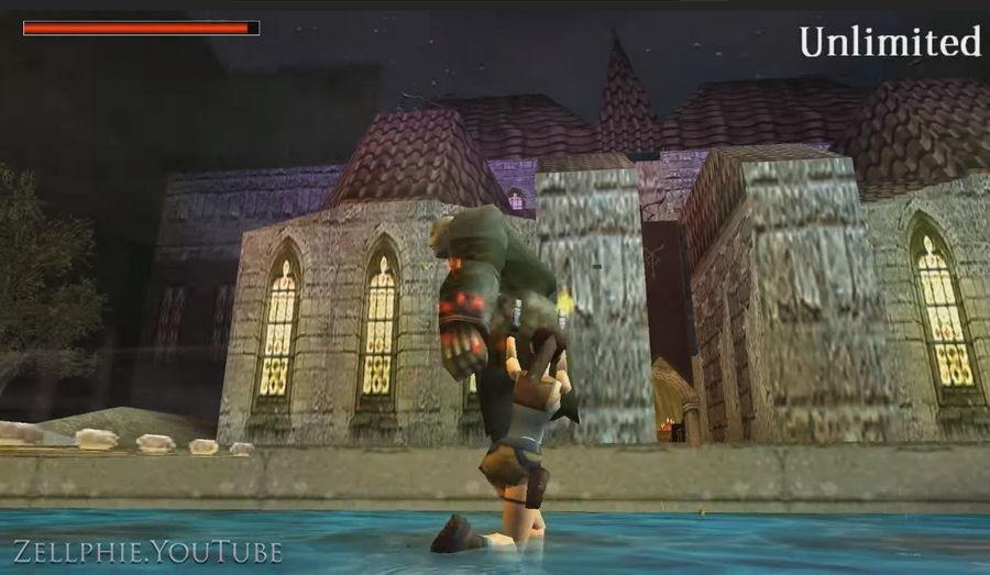 RE2:Retold เกม Resident Evil2 รูปแบบ Tomb Raider ฉบับแฟน เล่นฟรี!