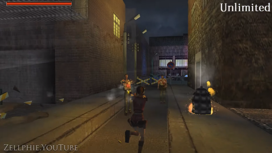 RE2:Retold เกม Resident Evil2 รูปแบบ Tomb Raider ฉบับแฟน เล่นฟรี!