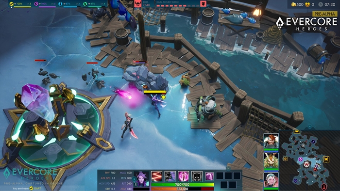 น่าจับตามอง Evercore Heroes เกมใหม่จากอดีตทีมงานของ Riot และ Blizzard