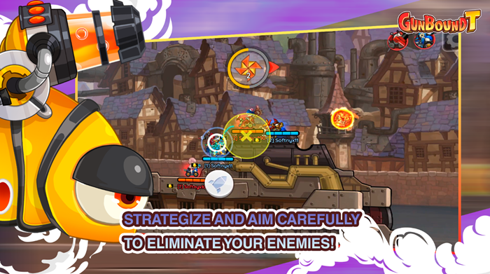 น่าลอง Gunbound T เกมเก่ารุ่นเดอะมาเปิดให้บริการในระดับ Global