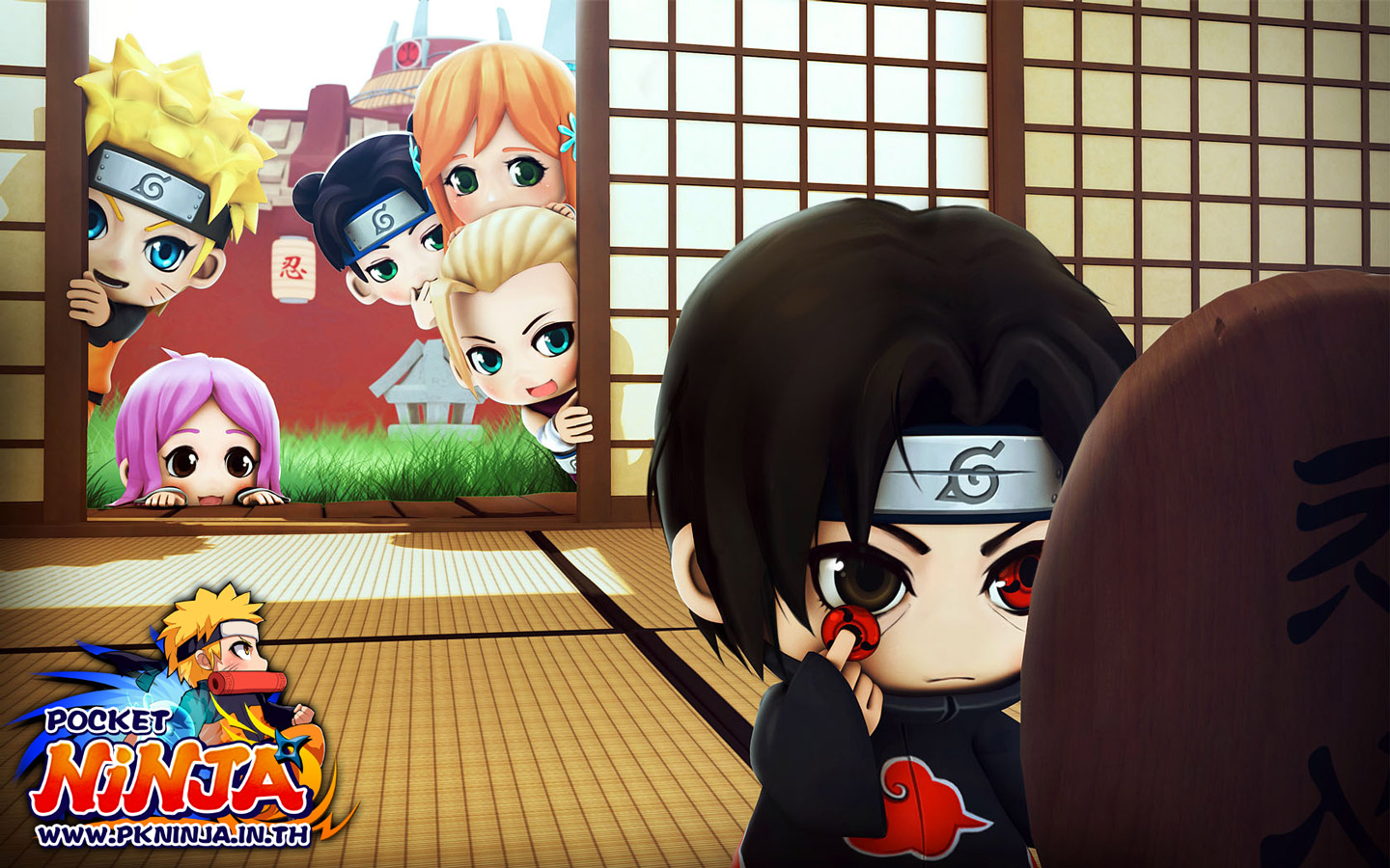 รวมรูปภาพของ Funbox เปิดตัวเกม Pocket Ninja นินจาจิ๋วบนเว็บ รูปที่ 22 ...