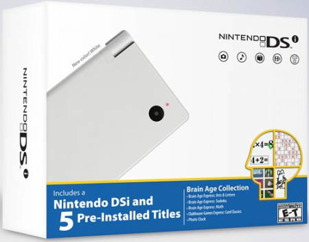 รวมรูปภาพของ นินเทนโดปล่อยสองแพคเกจ DSi พ่วง 5 DSiWare รูปที่ 3 จาก 3