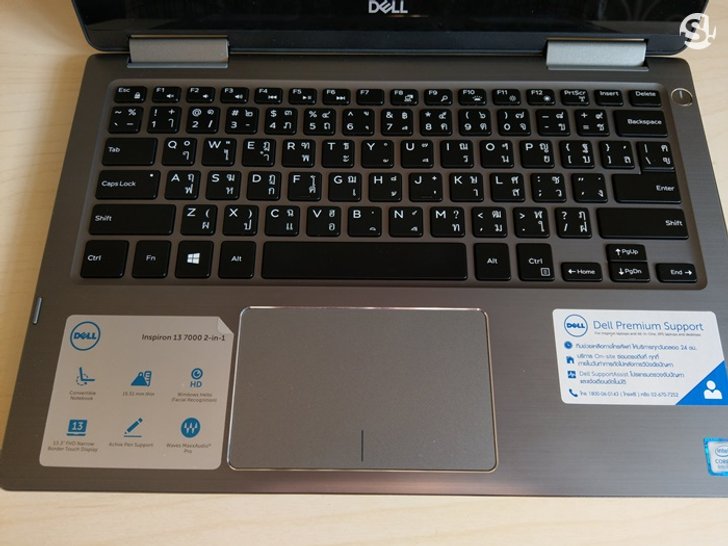 รีวิว Dell Inspiron 7373 2 in 1 Notebook บาง เบา และพับได้