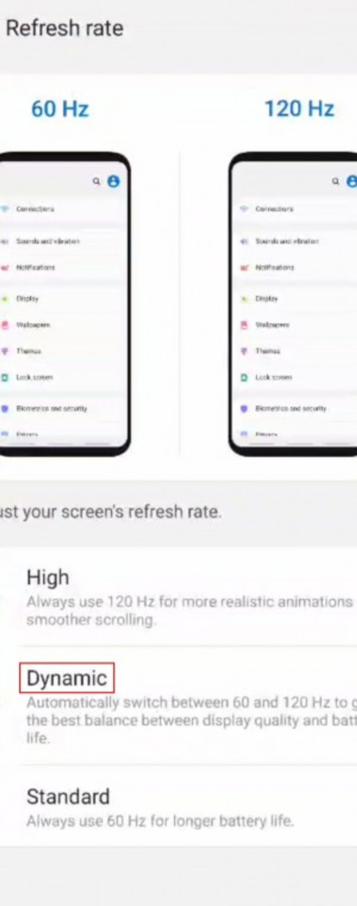 Samsung เปิดการแสดงค่า refresh rate 120Hz ด้วยความละเอียด QHD+ ให้กับ ...
