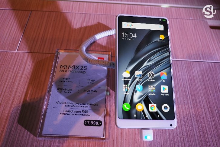 Xiaomi ประกาศราคา "Xiaomi Redmi Note 5" และ "Xiaomi Mi Mix 2s" เริ่มต้น 5,990 บาท