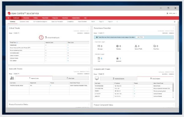 เทรนด์ไมโคร เปิดตัว Apex One ระบบความปลอดภัยที่มีการปรับปรุงใหม่ล่าสุด