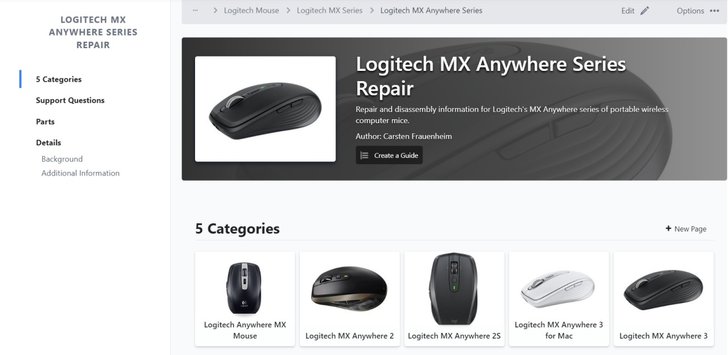 Logitech จับมือ iFixit ปล่อยคู่มือการซ่อมและขายชิ้นส่วนให้ซ่อมเองได้แล้ว