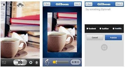 GifBoom แอพถ่ายรูปภาพให้เป็นภาพเคลื่อนไหวสุดฮิต