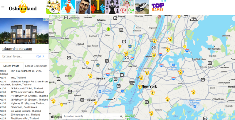 ตัวช่วยคนกลัวผี! "Oshimaland" เว็บไซต์ที่ชี้เป้าโรงแรมที่เชื่อกันว่ามีผีสิงอยู่