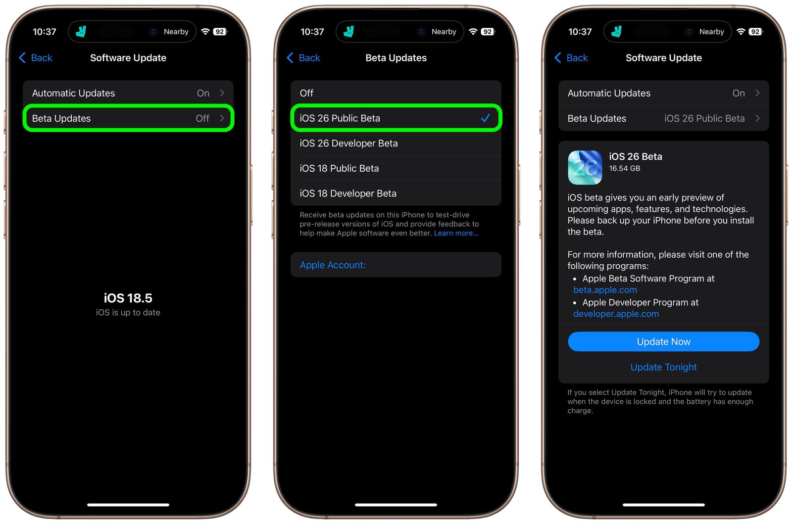 วิธีติดตั้ง iOS 26 Public Beta แบบปลอดภัย ย้อนกลับไร้กังวล