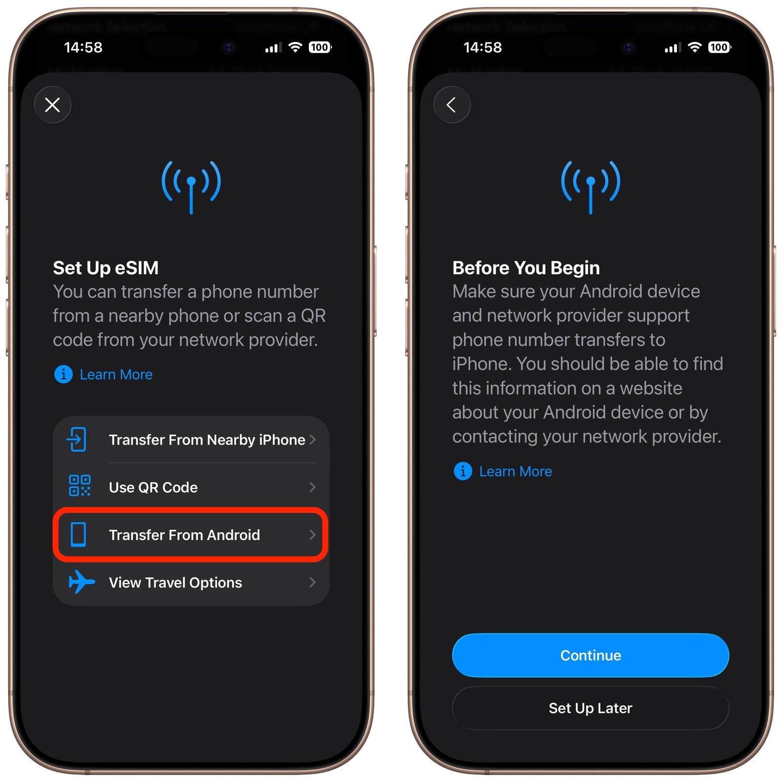 วิธีย้าย eSIM จาก Android มา iOS ทำง่ายๆ แต่กดยังไงต้องดูกัน