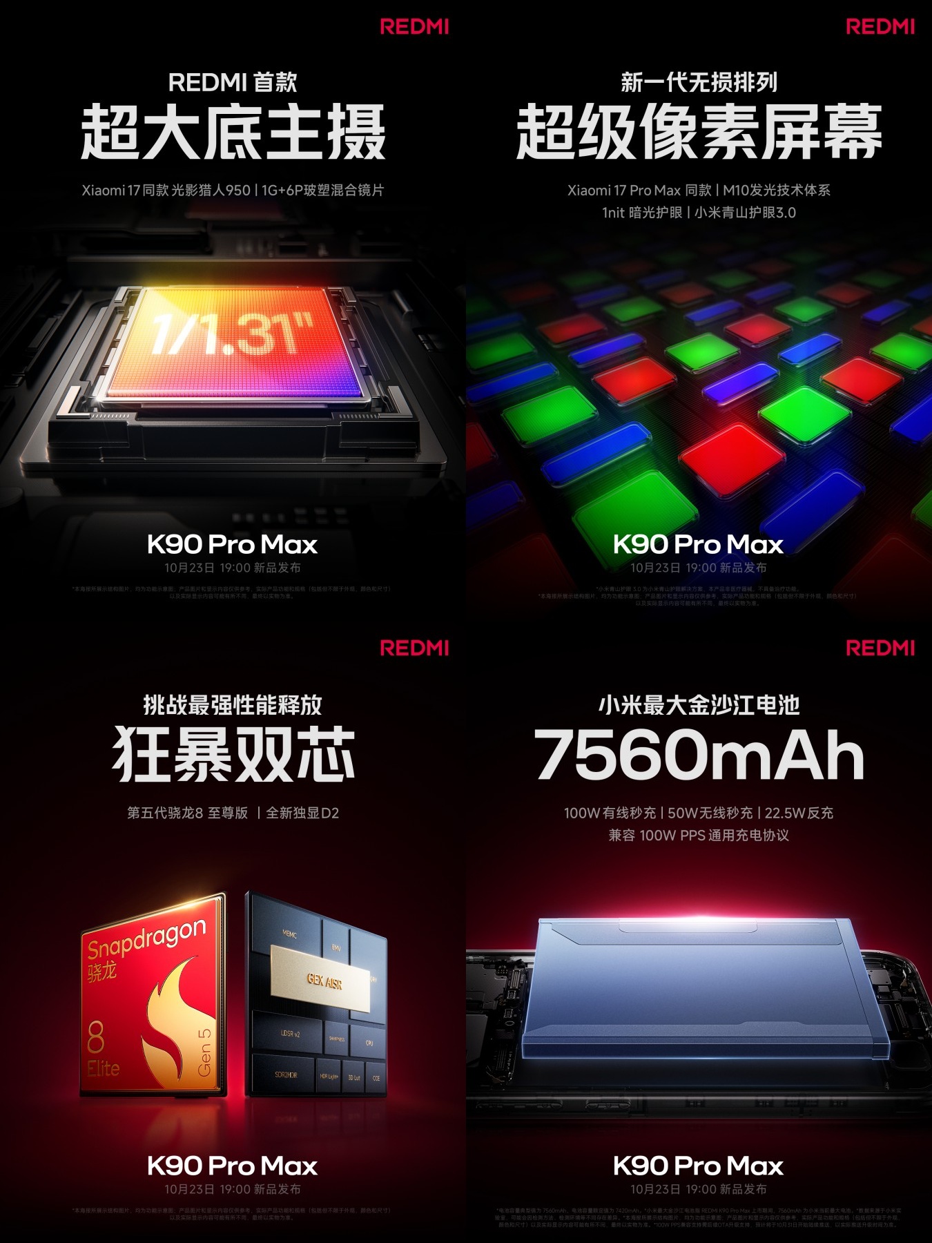 Redmi K90 Pro Max เผยสเปกหลักชุดใหญ่ก่อนเปิดตัว 23 ต.ค. นี้