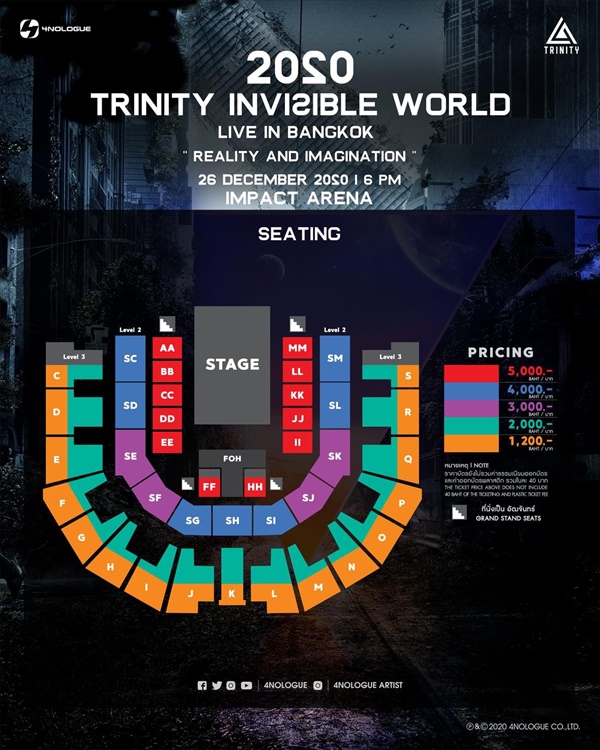 4NOLOGUE ส่ง TRINITY จัดเต็มคอนเสิร์ตใหญ่ท้ายปี ณ อิมแพ็ค อารีน่า | Sanook Music