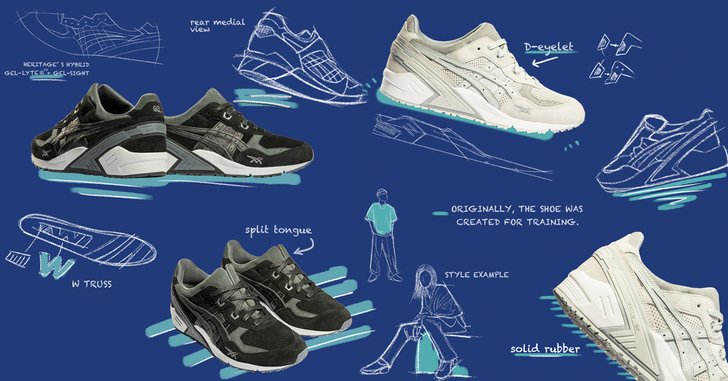 ENGINEERED FOR EVERY DAY สนีกเกอร์ไฮบริดกับลุคเรียบเท่จาก ASICS