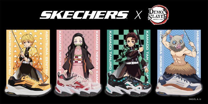 SKECHERS x ดาบพิฆาตอสูร คอลเลกชันที่เหล่ามังงะต้องห้ามพลาด