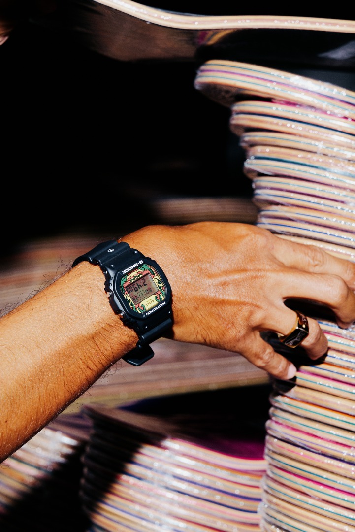รวมรูปภาพของ G-SHOCK จับมือ Preduce Skateboards ดีไซน์ลายยักษ์บนหน้าปัด ...