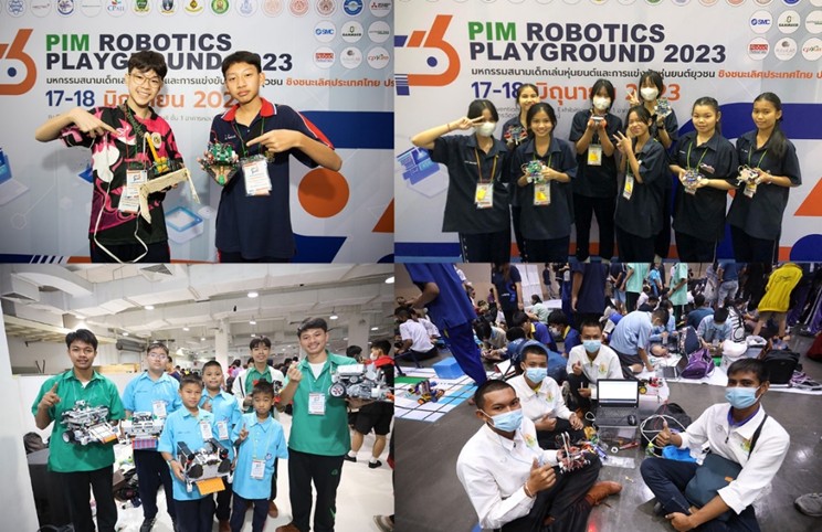 พีไอเอ็มเปิดสนามเด็กเล่นหุ่นยนต์ “PIM Robotics Playground 2023”